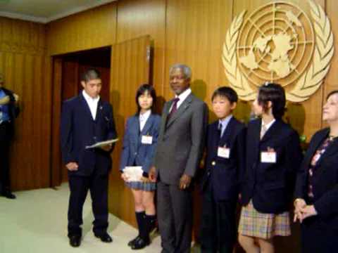 Peace Messenger at U.N. 2006