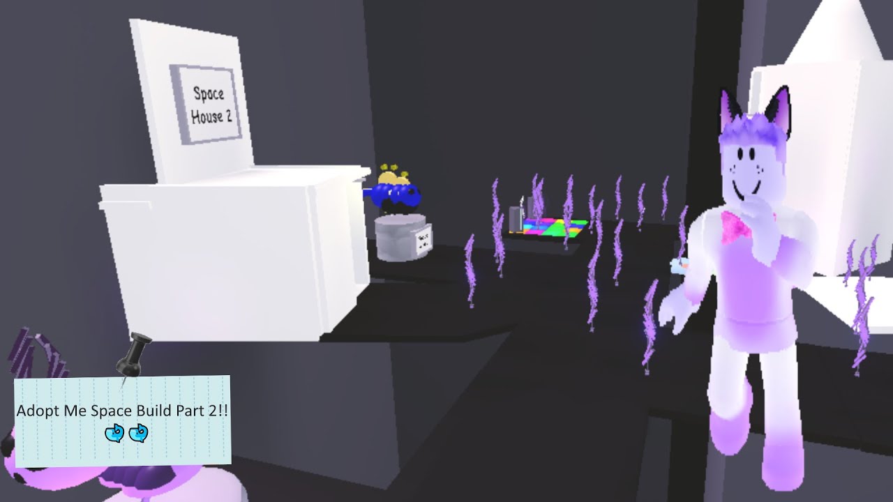 Space House speed build in Adopt Me part 2. (Adopt Me Space House ...