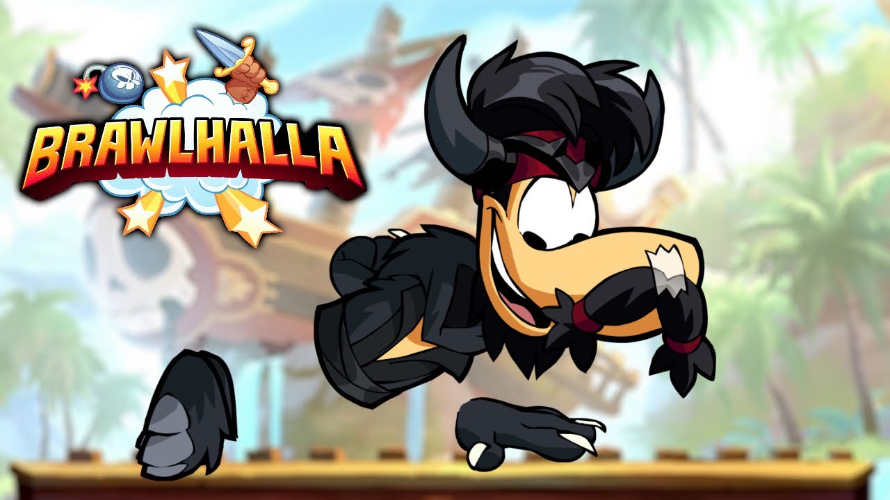 Rayman ️ Black Colors! + ️ All Skins! • Brawlhalla Gameplay Showcase ...