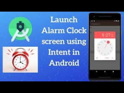 Build Alarm Clock App in Android Studio - YouTube
