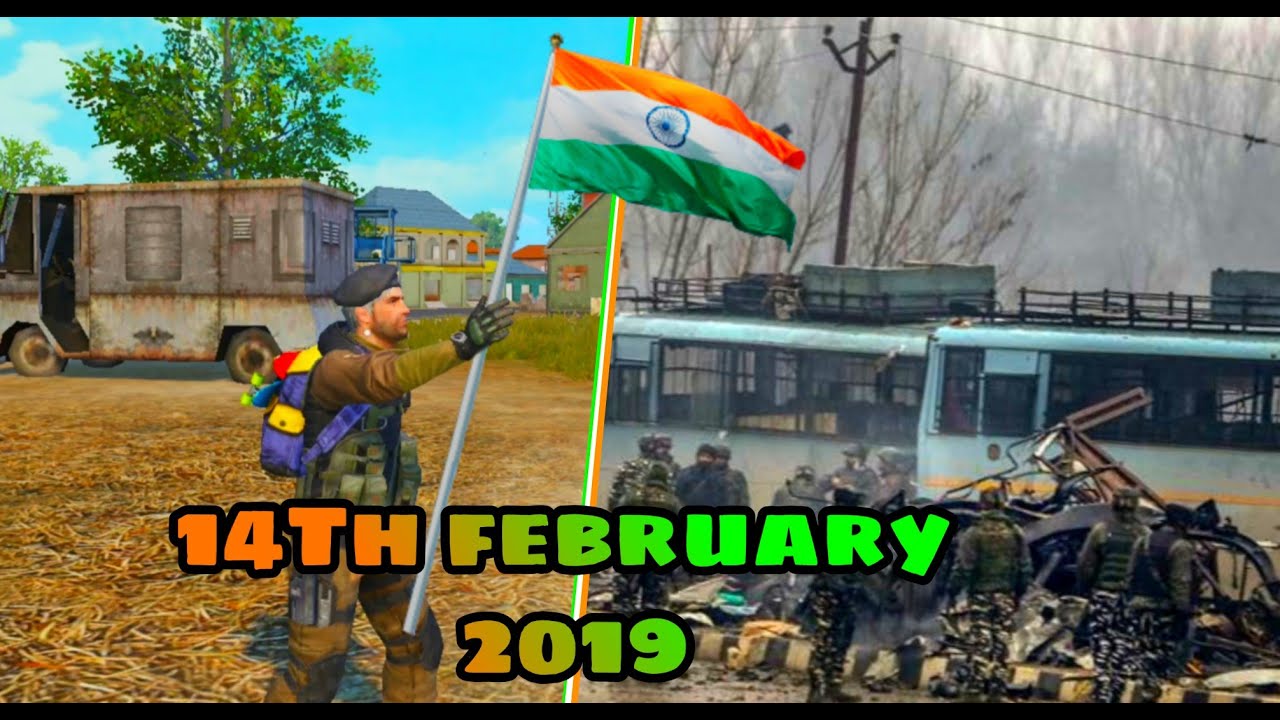 Pulwama Attack 14th February 2019 || BLACK DAY ||PUBG MOBILE || Jaihind ...