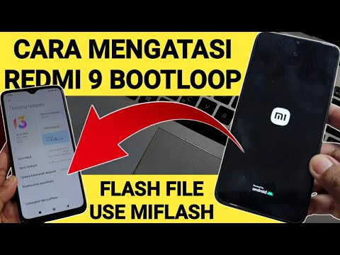 Cara flash Redmi 9 Bootloop dengan firmware terbaru Miui 13 File dan ...