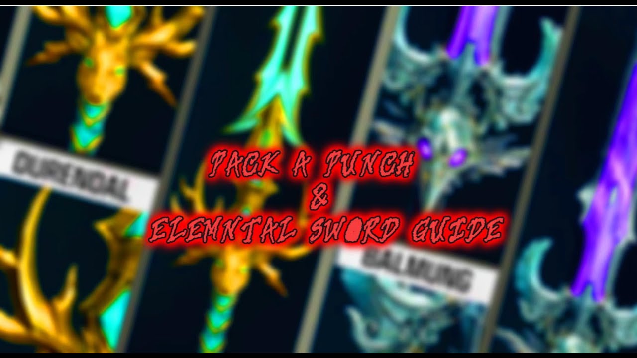 CITADEL DE MORTS : PACK AND ELEMENTAL SWORD GUIDE - YouTube