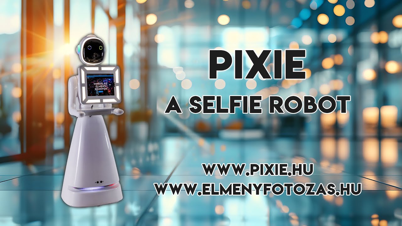 Pixie a selfie robot - YouTube