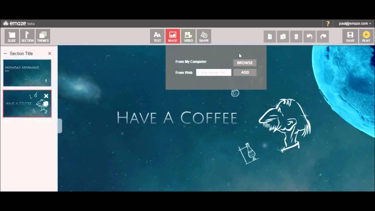 Emaze Tutorial Getting Started (Hebrew subtitles) - YouTube