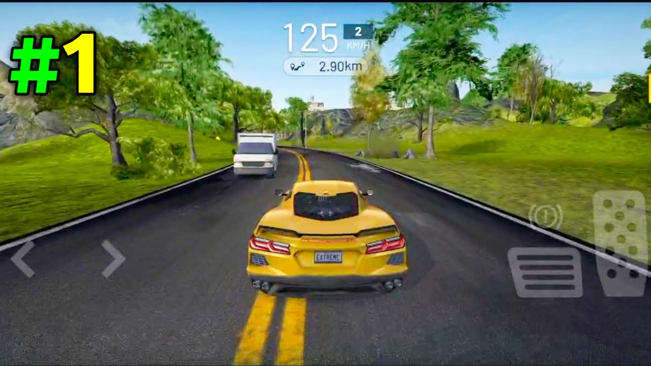 Extreme Car Driving Simulator #1 | गाड़ी वाला गेम | रेसिंग गेम | खेलने ...