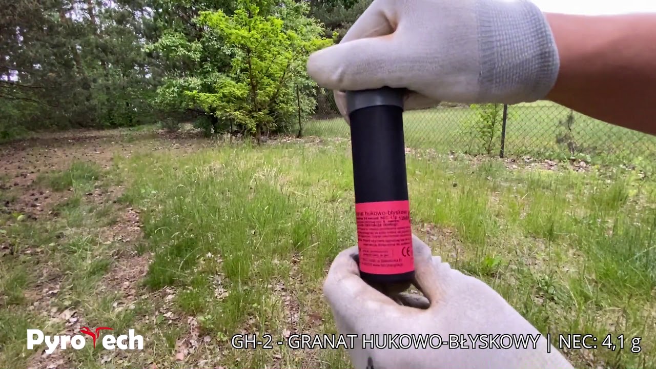 GH-2 - B&G - Granat hukowo błyskowy - Test - YouTube