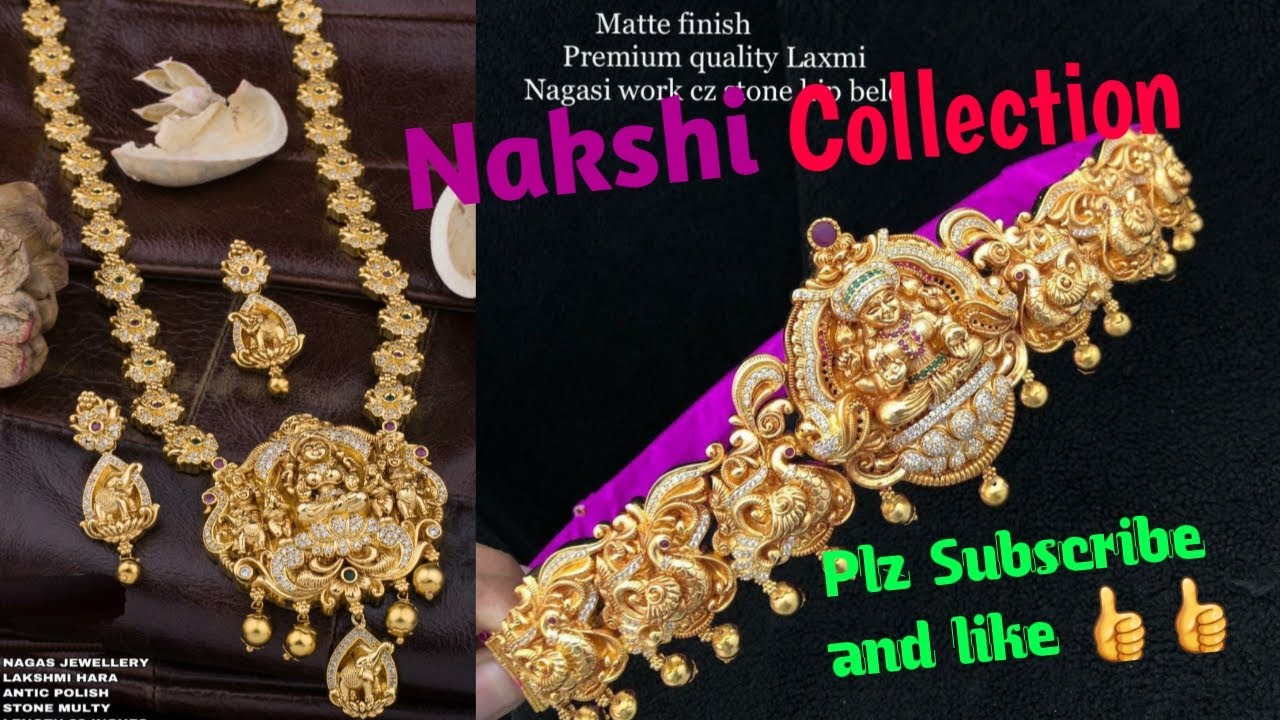 Nakshi Collection Raji jewels👑 order:6305160580 - YouTube