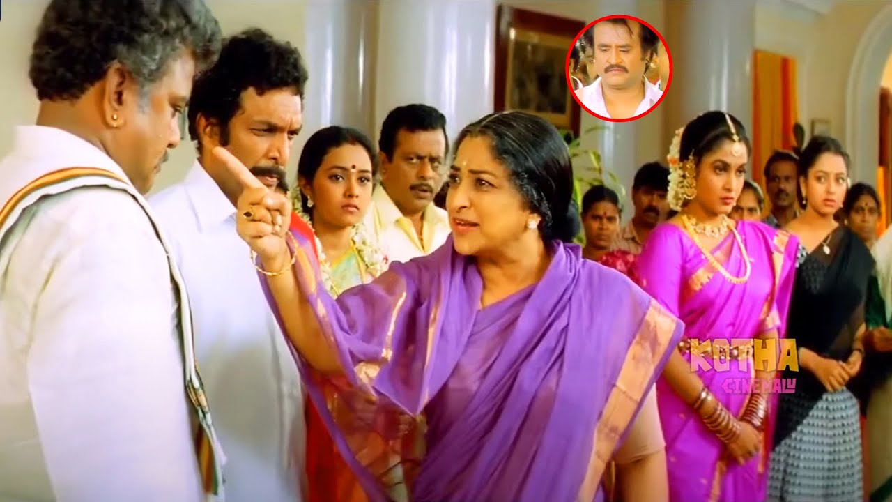 దెబ్బకు దెబ్బ ! Rajinikanth Telugu Movie Interesting Scene | Kotha ...