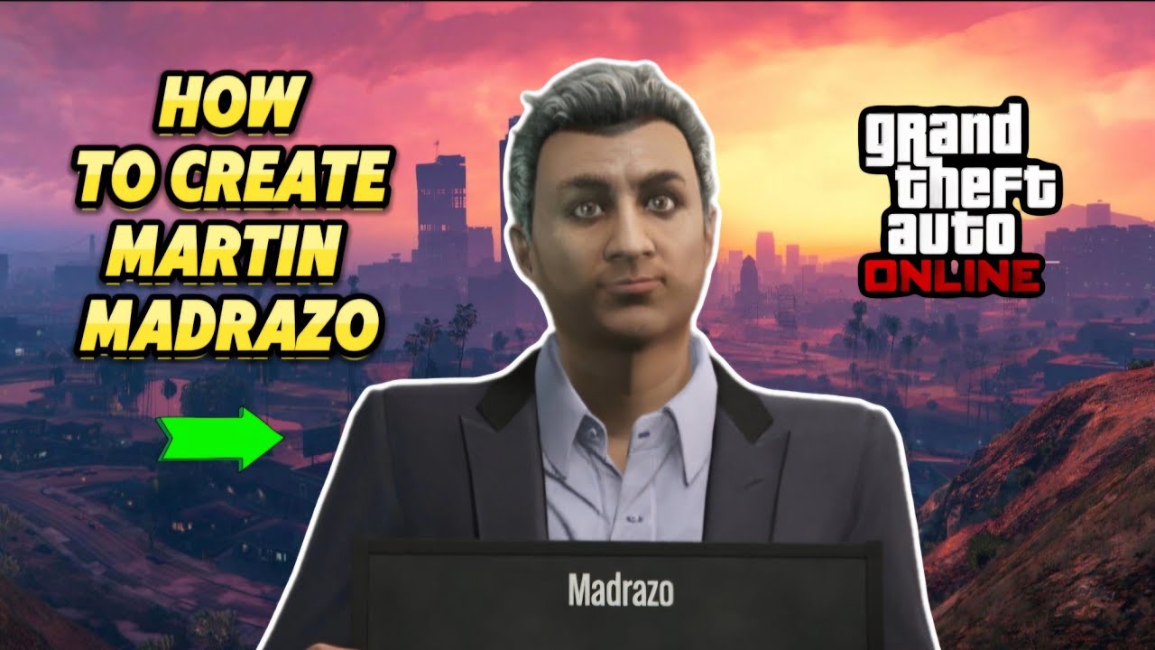*NEW 2024* How to create MARTIN MADRAZO in GTA online!! - YouTube