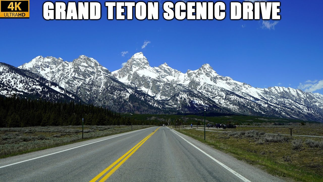 Teton Park Road in Grand Teton National Park | Rocky Mountain Scenic ...
