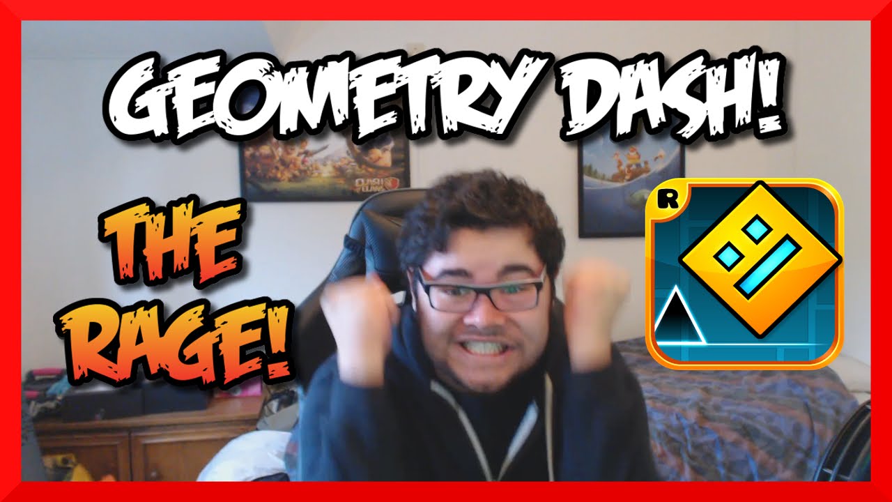 WORST GAME EVER!!! - GEOMETRY DASH RAGE QUIT! - Funny Geometry Dash ...