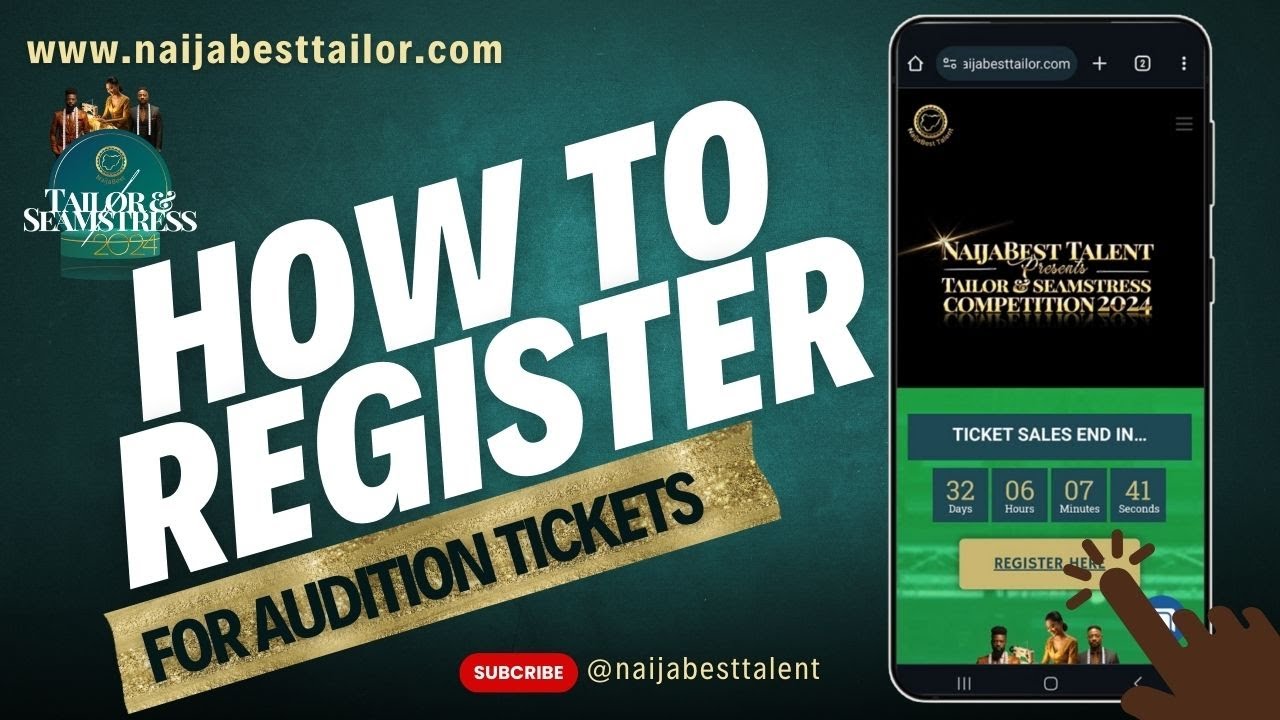 How to Register for Audition Tickets - YouTube