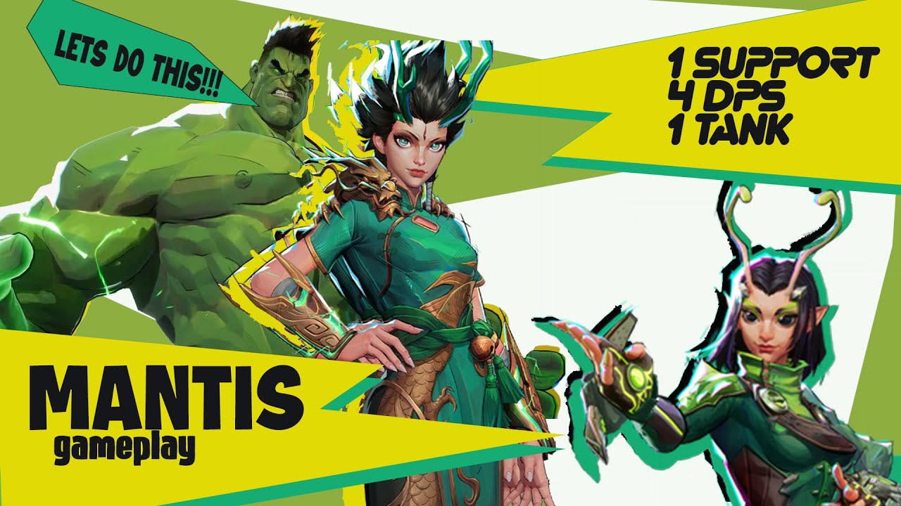 MANTIS GAMEPLAY (ONLY ONE SUPPORT- LAST MINUTE) 2025 - YouTube