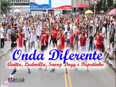 Anitta, Ludmilla, Snoop Dogg e Papatinho - Onda Diferente(Coreografia Brasuca) HD
