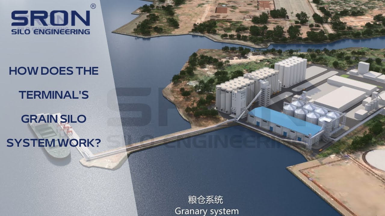 How does the terminal's grain silo system work? - YouTube