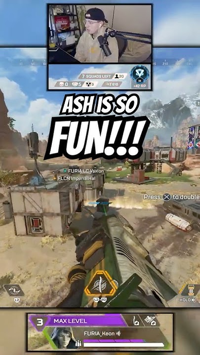 ASH movement is so FUN! #apex #apexlegends #gaming #fyp - YouTube