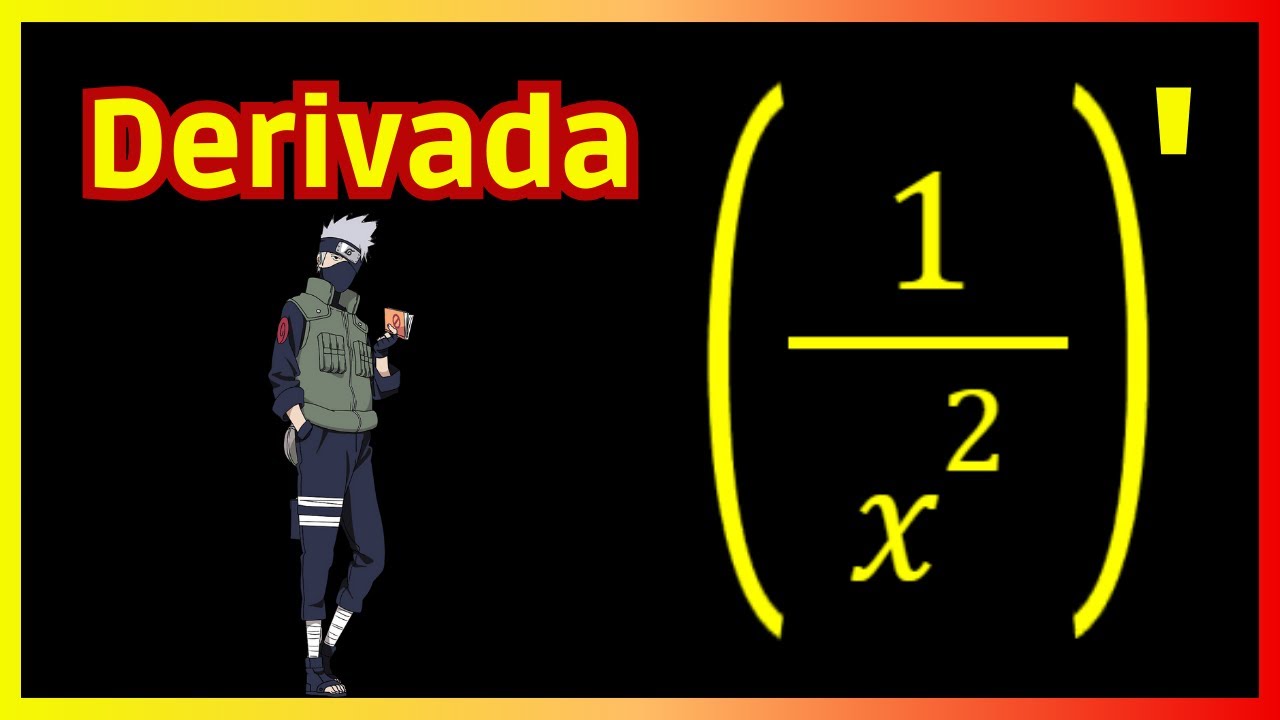 Derivada de função com fração - 1/x^2 - Exercício Resolvido. - YouTube