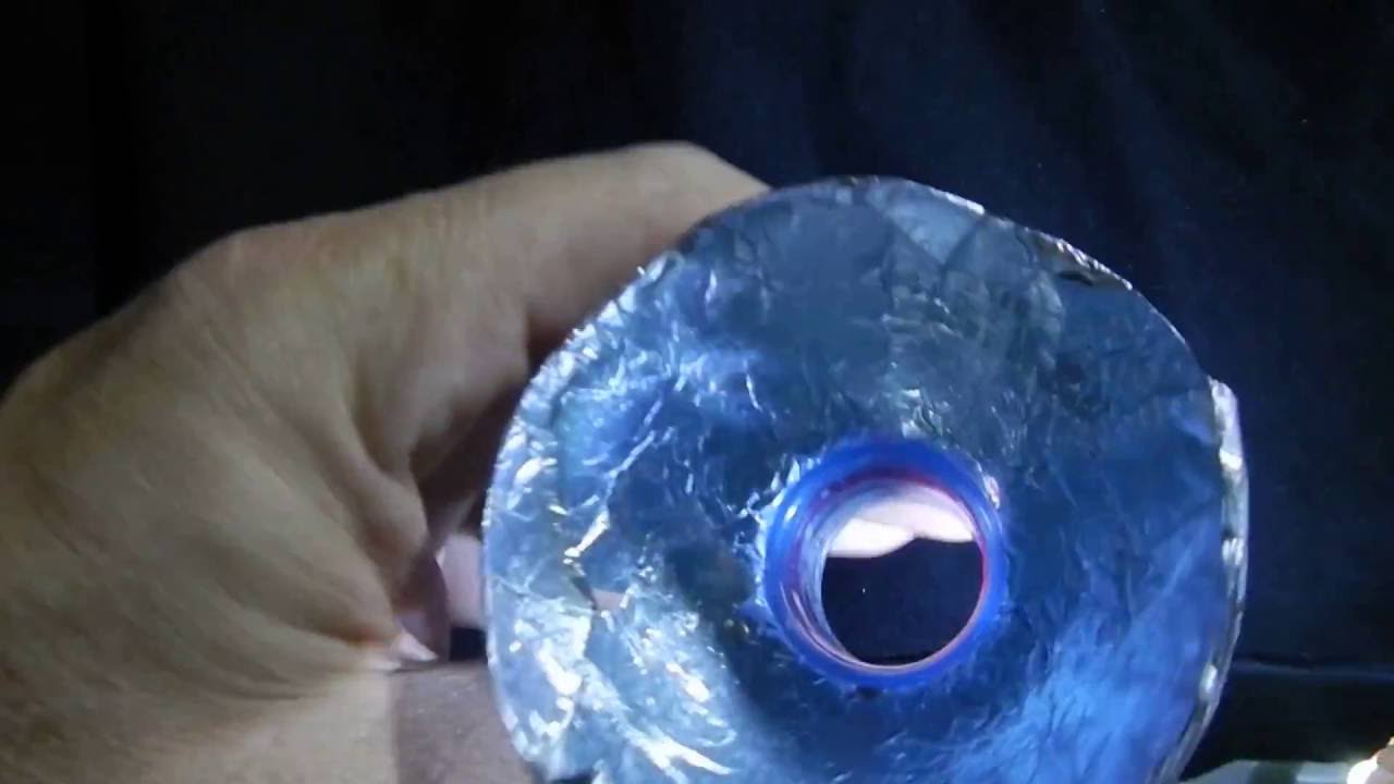 Easy Parabolic Reflector for LED - YouTube