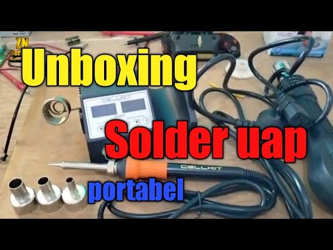 unboxing solder uap/ blower solder || portabel harga ramah lingkungan ...