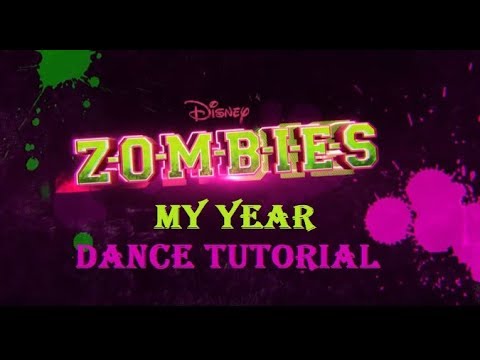 My Year Dance Tutorial | ZOMBIES | Disney Channel - YouTube