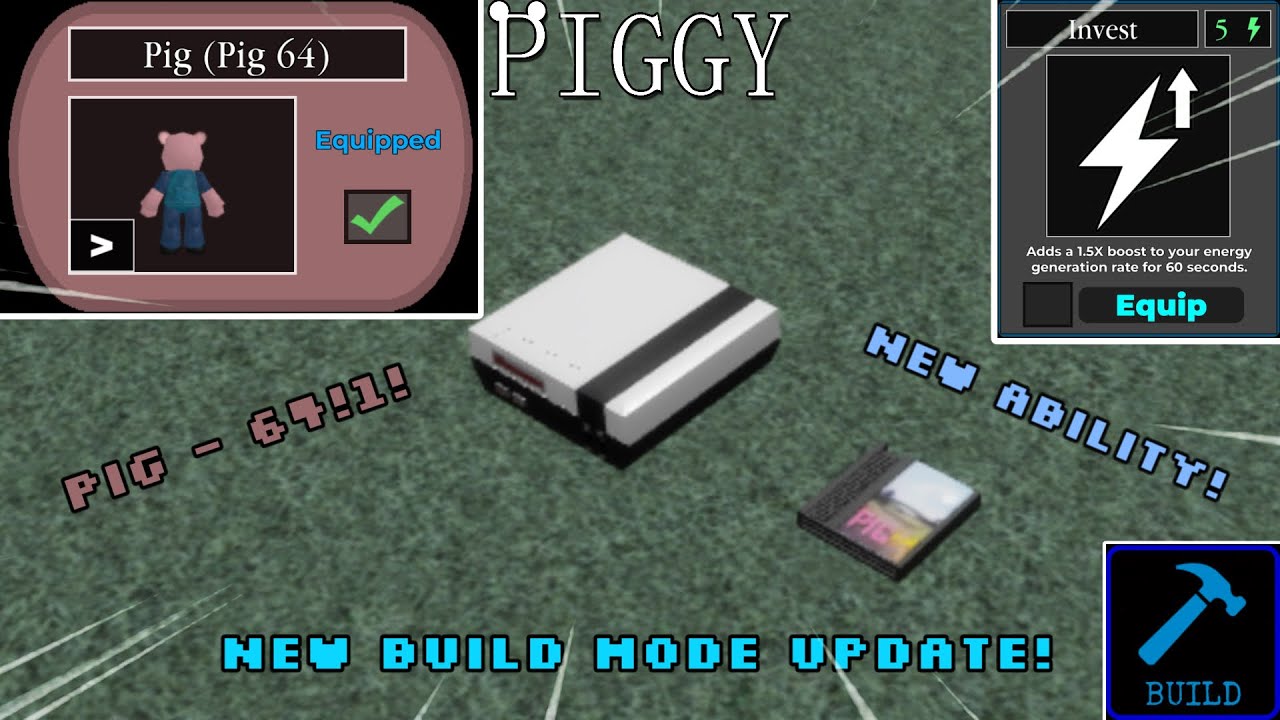 Roblox Piggy: PIG 64 X MAKESHIP CAMPAIGN | NEW BUILD MODE SURVIVOR ...