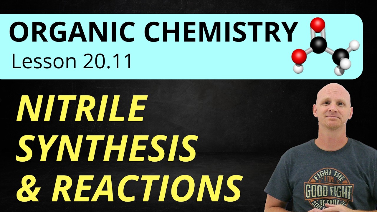 Nitrile Synthesis & Reactions | Complete Summary | Organic Chemistry 20 ...