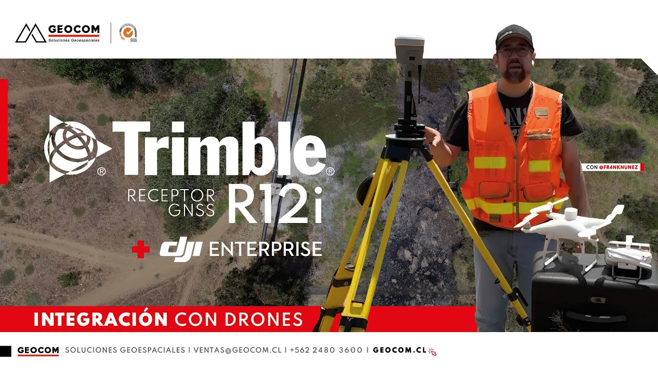 Experiencia Trimble R12i | Integración con drones - YouTube