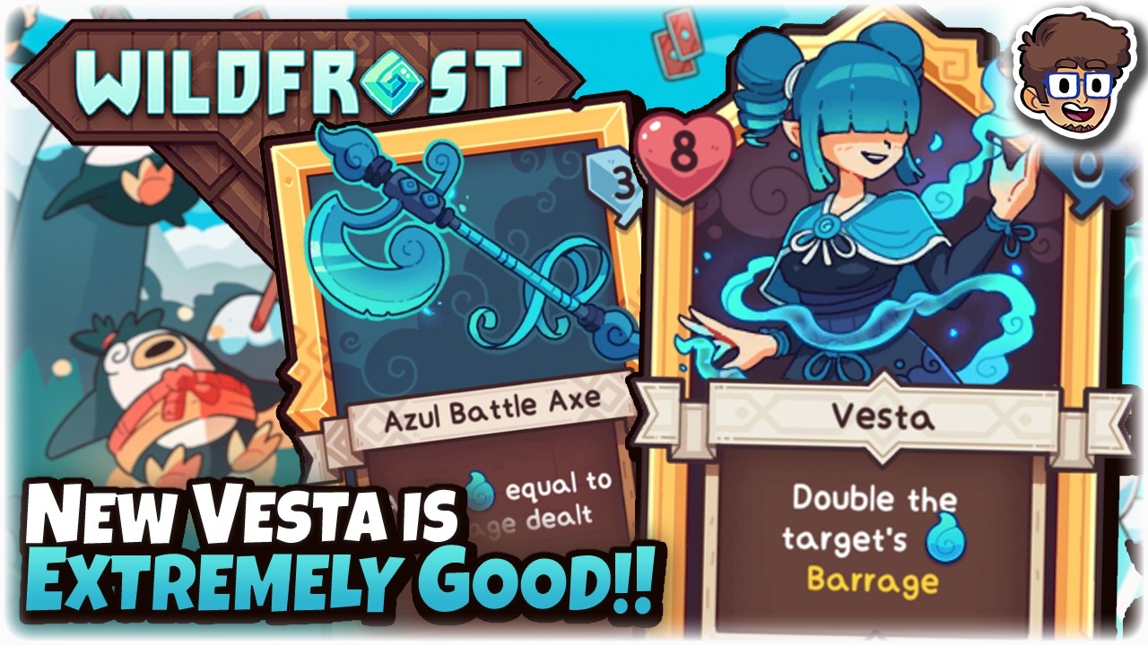 New Vesta is Extremely Good! | Wildfrost (Friends & Foes Update) - YouTube