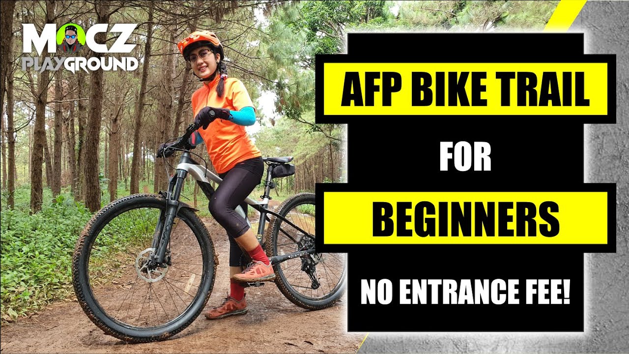 AFP Bike Trail for Beginners with Me and my Wife - YouTube
