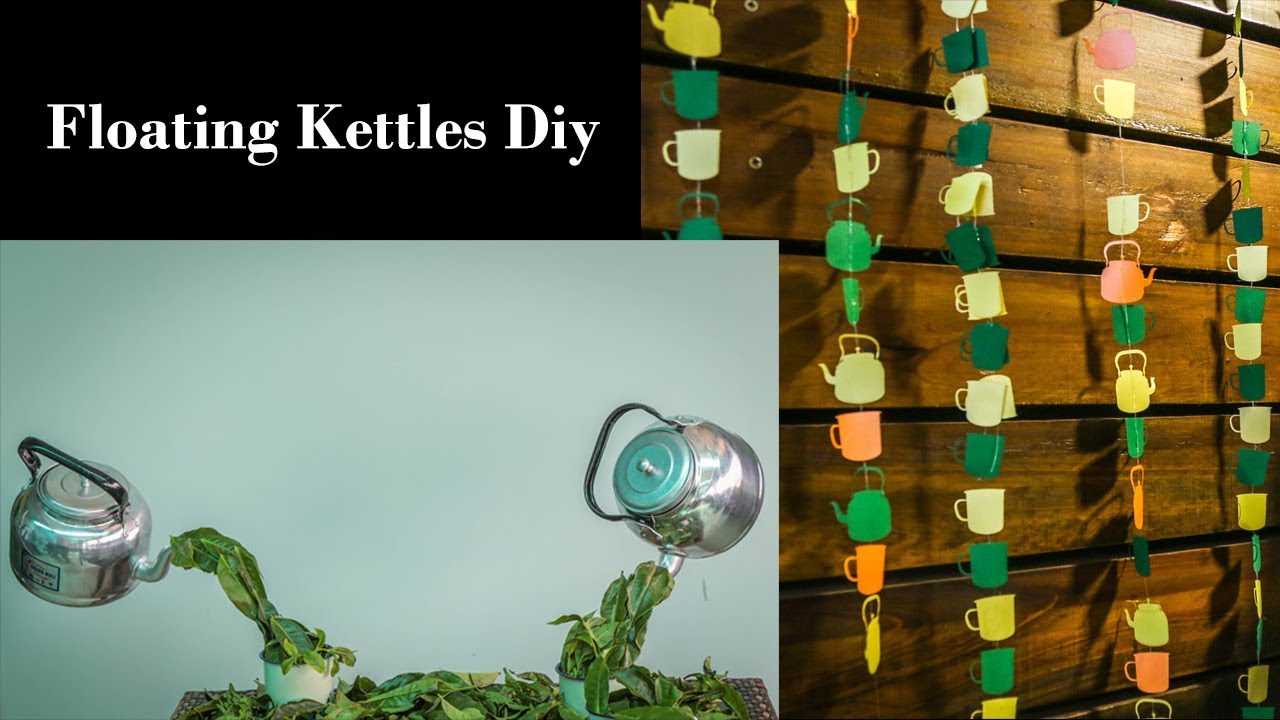 How to Make Floating Kettle Centerpiece - YouTube