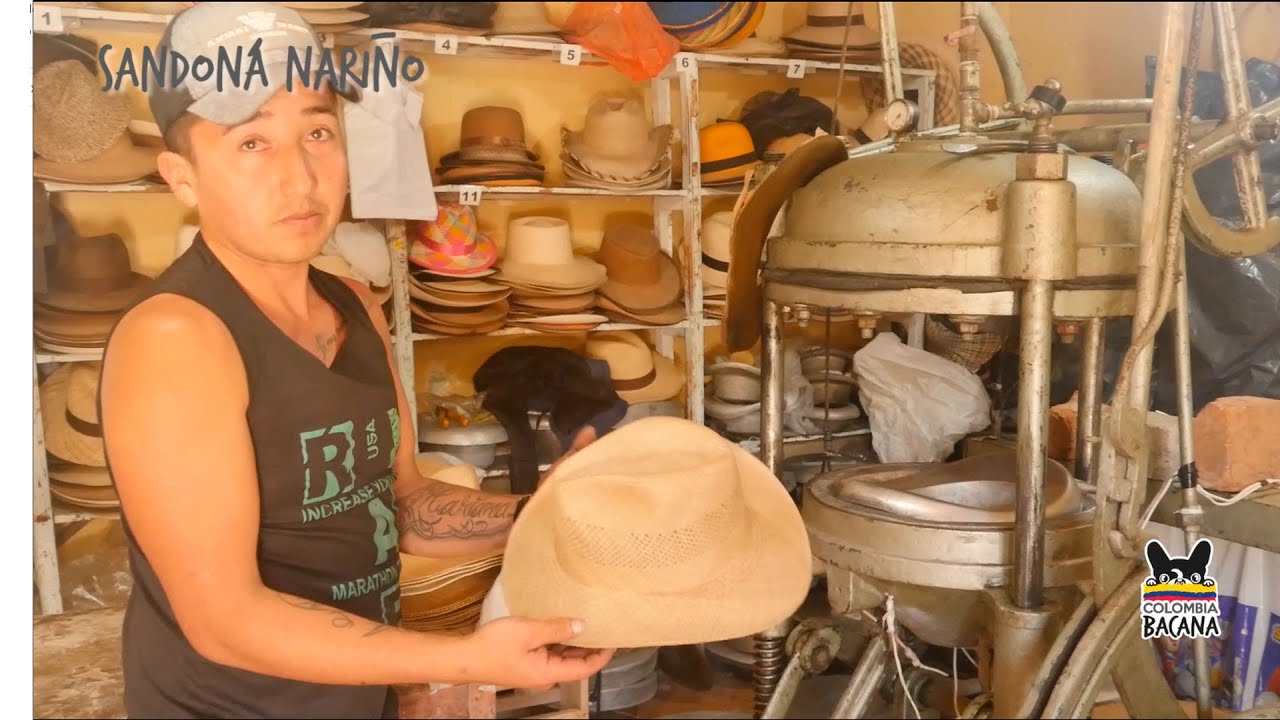 La paja toquilla: marca registrada en Sandoná, Nariño - YouTube