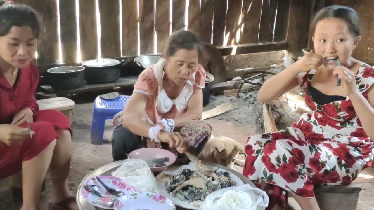 kuv tsoom saib sawv daws los nrog peb noj qaib vom ib pluag ua ke nawb qab heev - YouTube