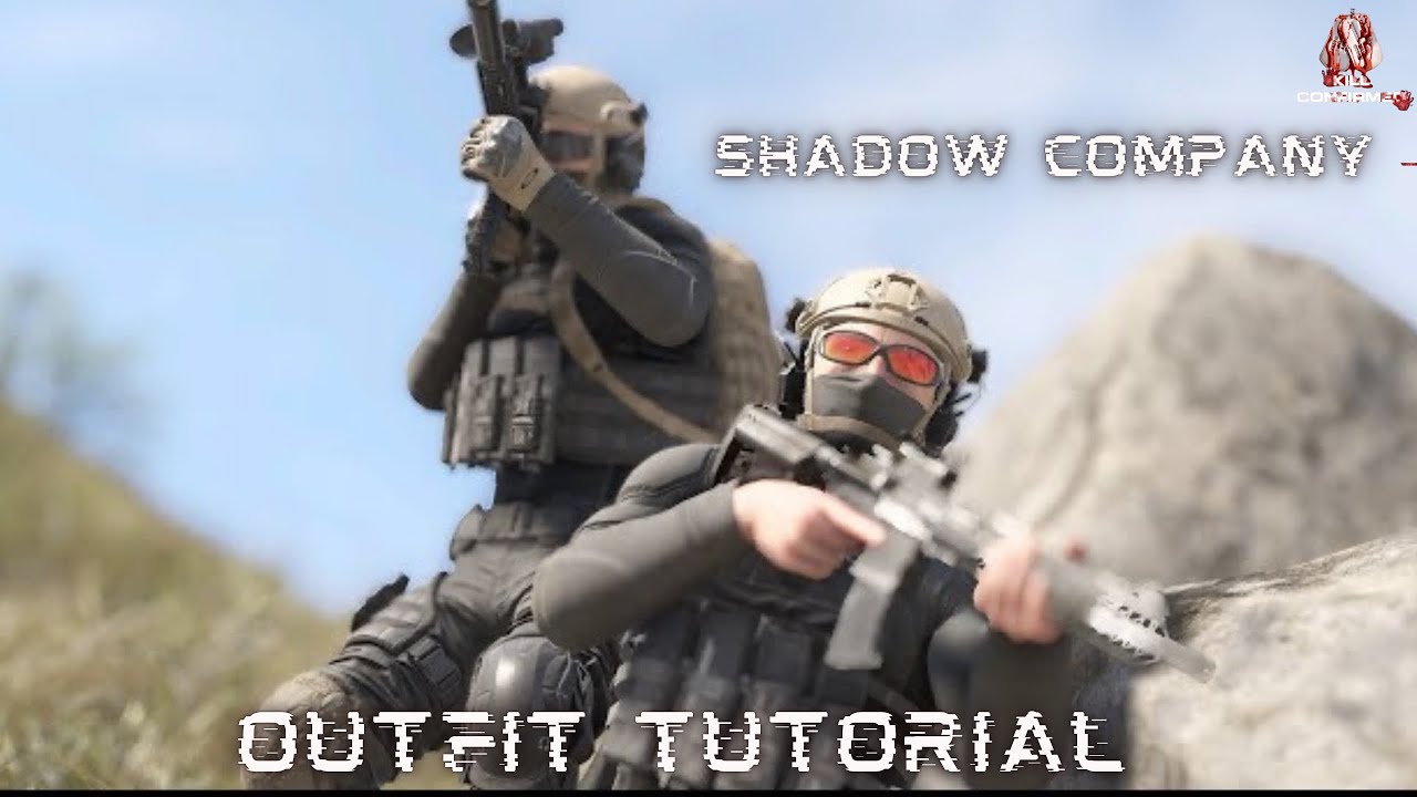 HIGHLY REQUESTED!! Shadow company Outfit Tutorials - YouTube
