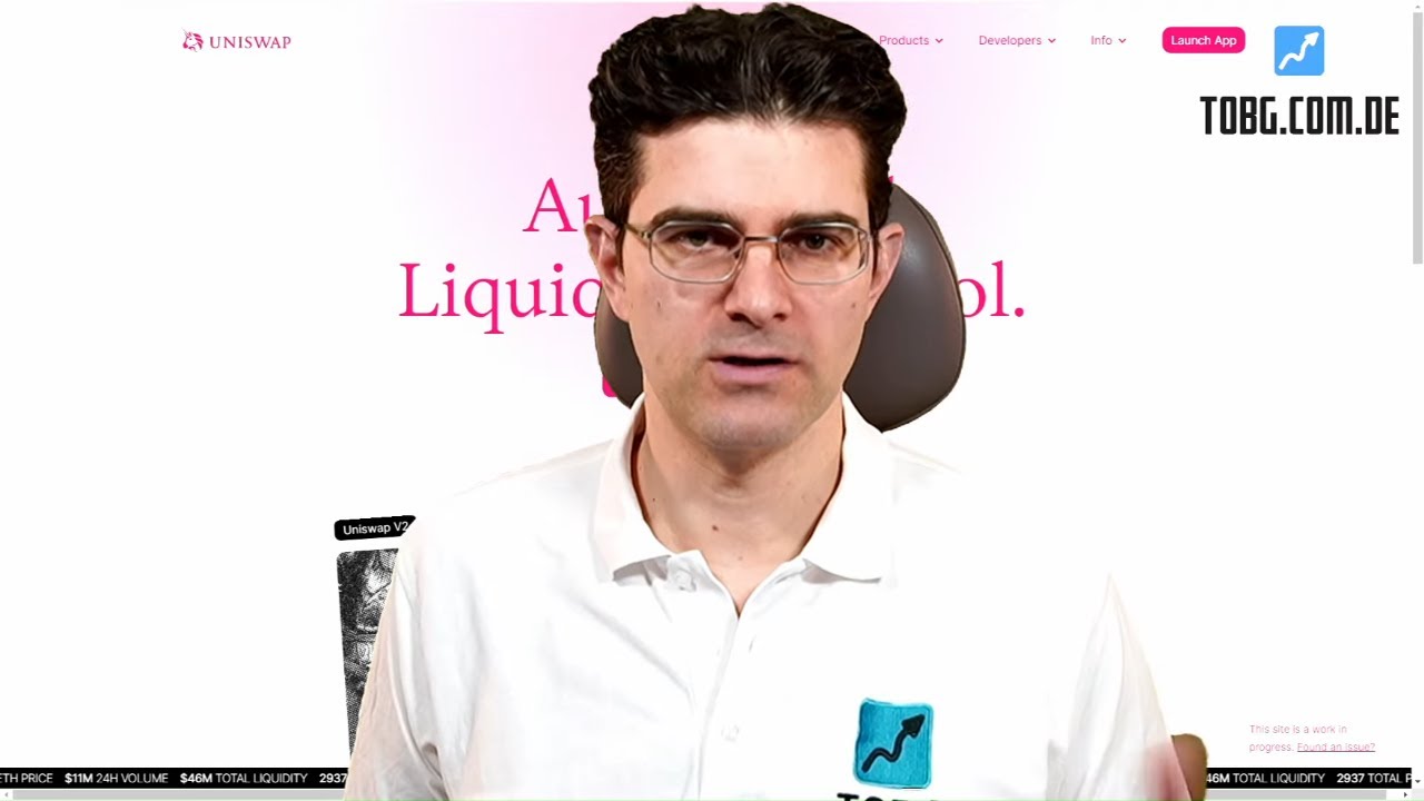TOBG wie geht das? Uniswap verwenden! Tausche dezentral alle ERC20 ...