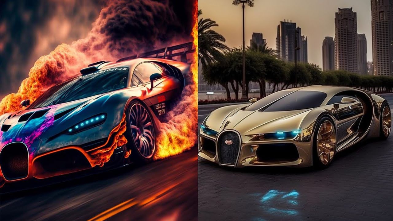 Trending Hottest Bugatti Chiron Car Model's #sportscars #car # ...