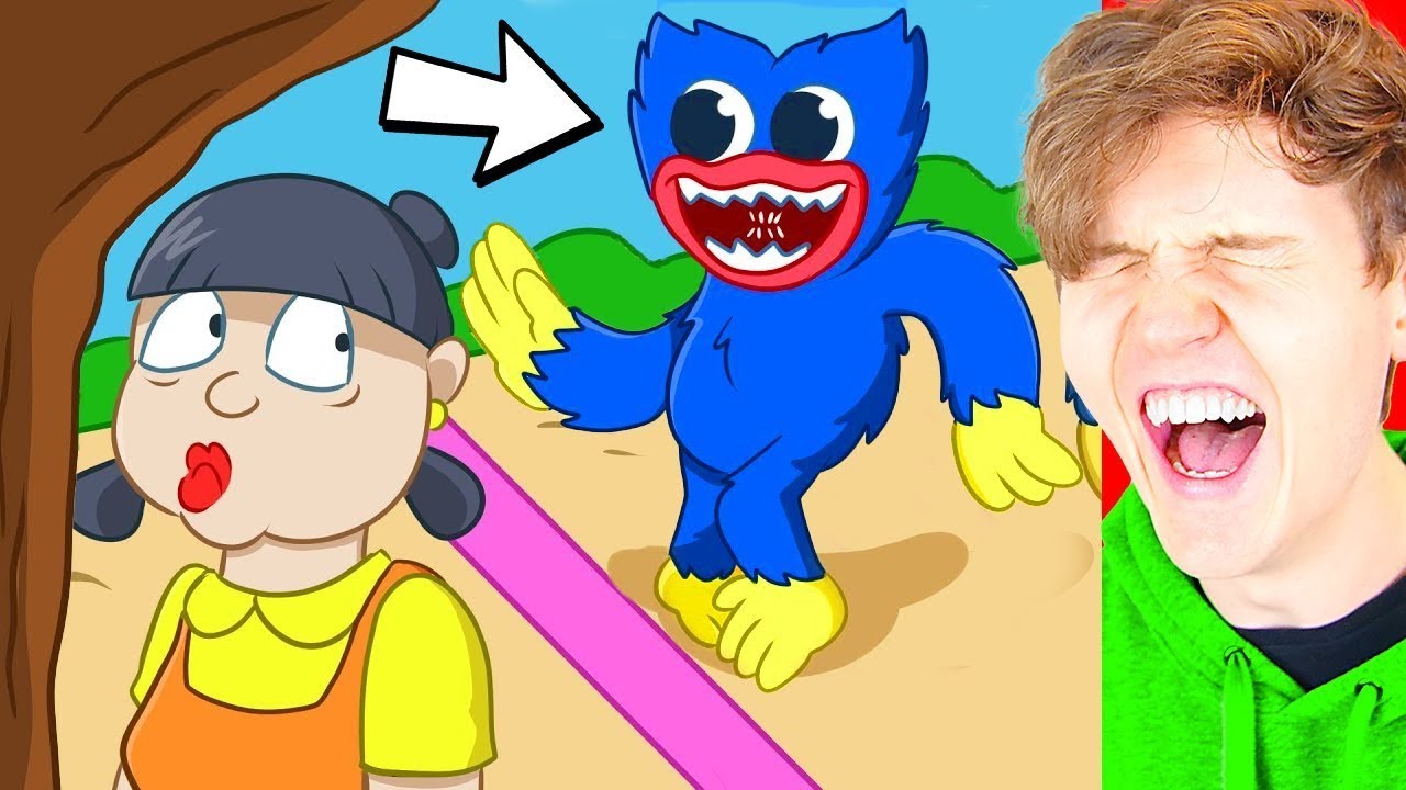 TOP 5 POPPY PLAYTIME MEMES EVER!? (HUGGY WUGGY vs SQUID GAME ...