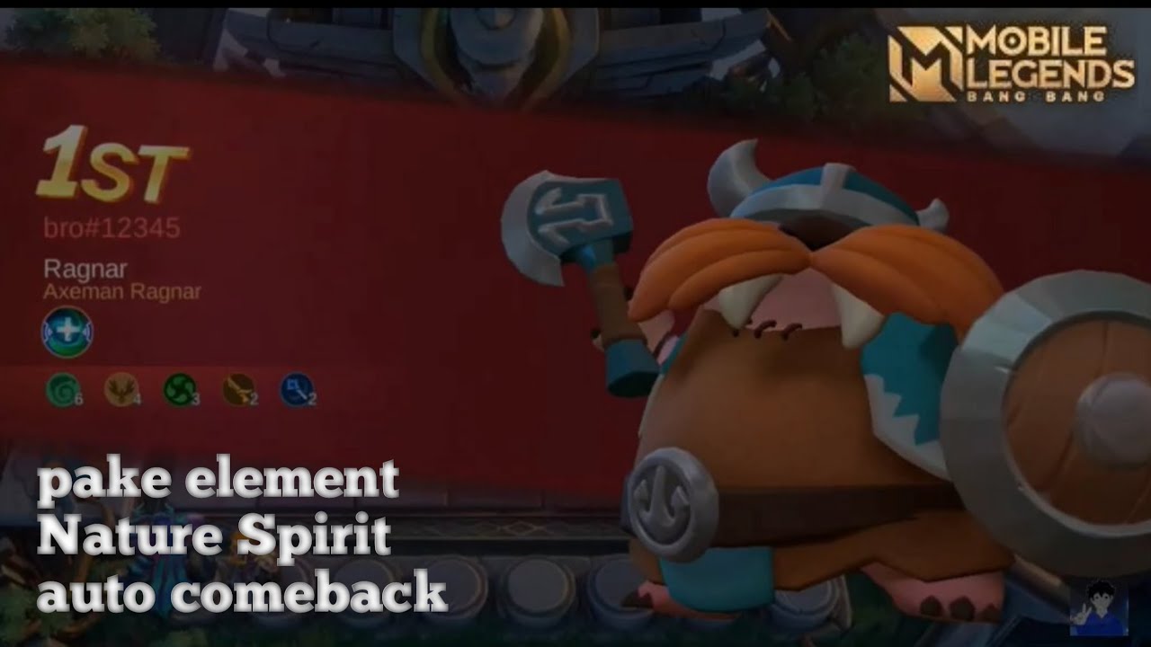 Element Nature Spirit Sih Emang Paling The Best - Mobile Legends Bang ...