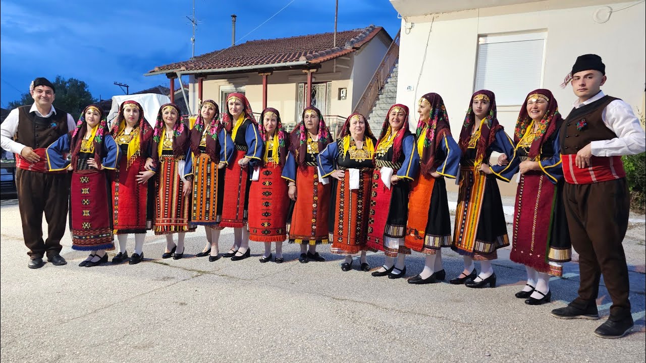 Χορευτικό τμήμα Τούμπας Σερρών με χορούς Θράκης - YouTube