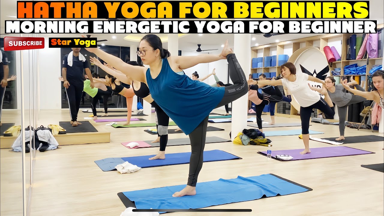 Morning Hatha yoga for Beginners | Star yoga | Tập Yoga Việt Nam - YouTube