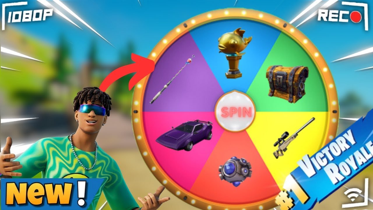 SPIN the WHEEL of CHALLENGES! *NEW* Challenge in Fortnite! - YouTube