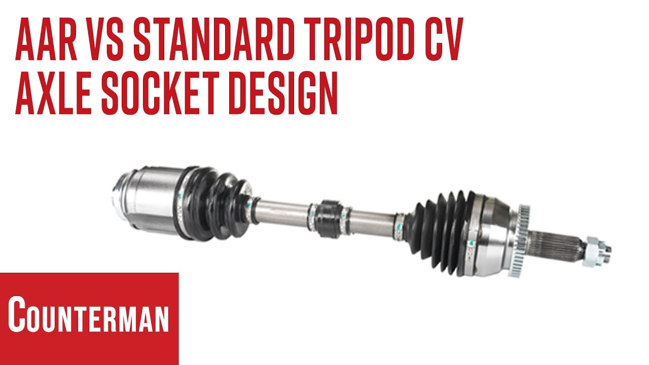 AAR vs Standard Tripod CV Axle Socket Design - YouTube