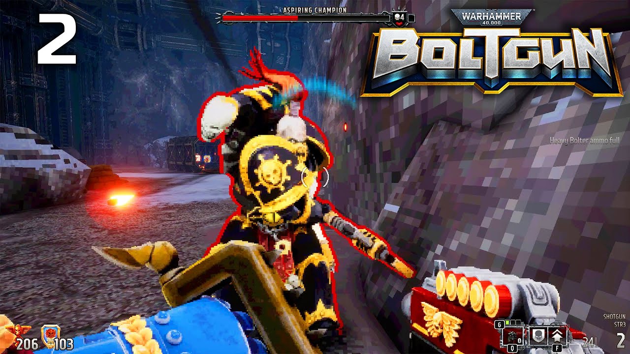 Warhammer 40K: Boltgun (#2) - Chapter 1 - Missions 4 To 6 - 4K 60FPS ...