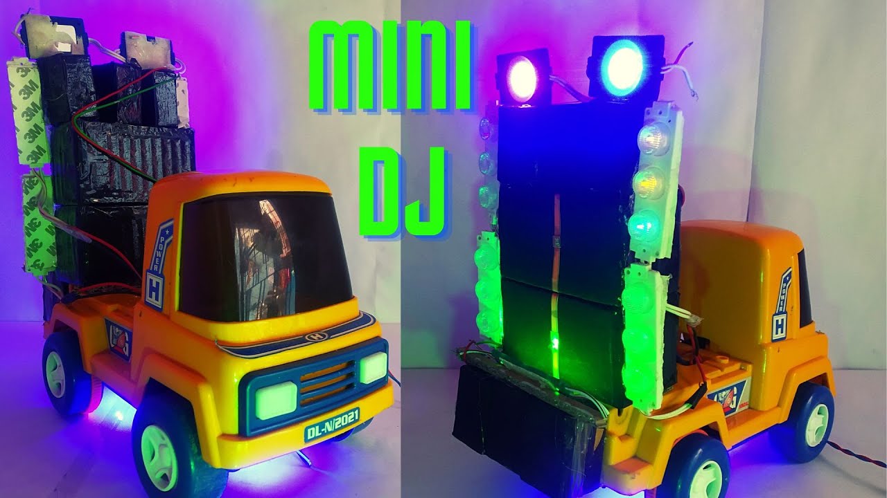how to make mini dj | mini dj at home | mini dj | mini dj pickup | mini ...