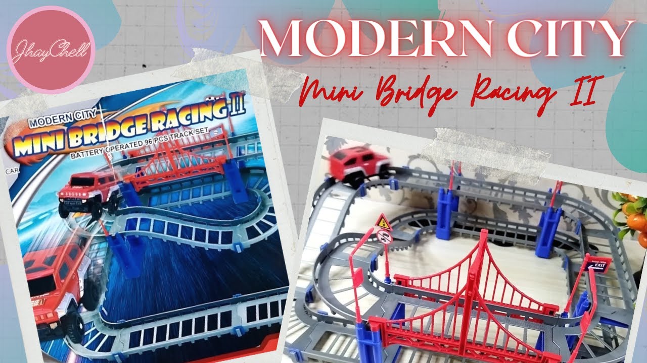 Modern City | Mini Bridge Racing II | Battery Operated Car Race Track ...