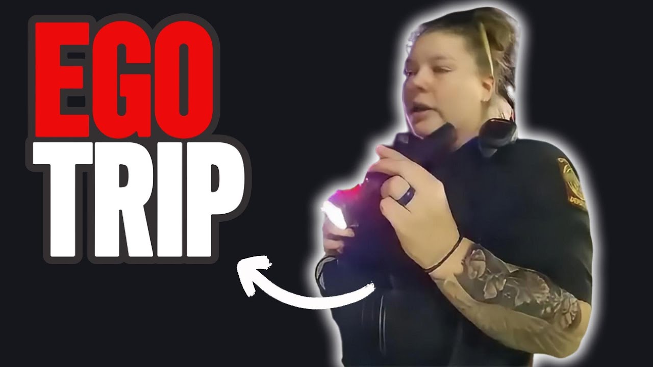 Female COP on POWER TRIP gets SCHOOLED..(cop psychology) - YouTube