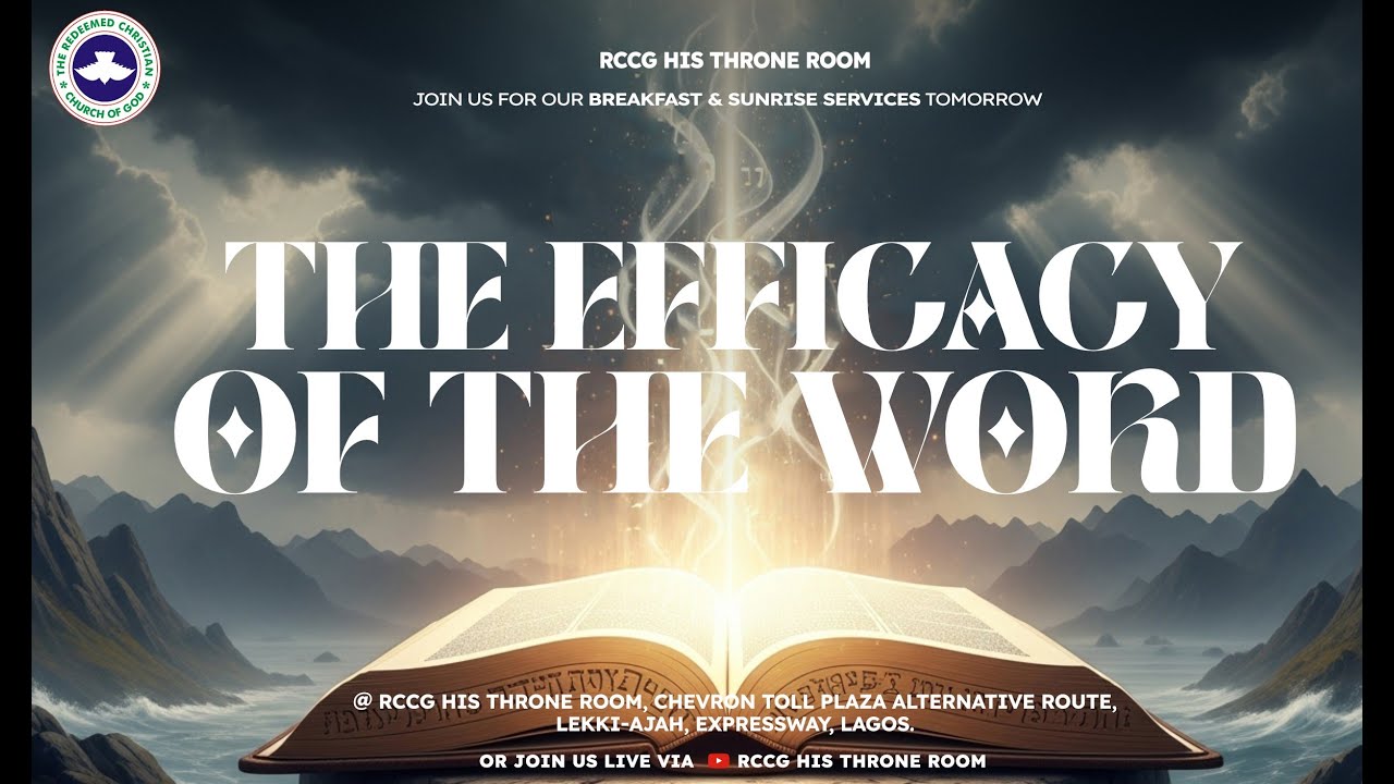 BREAKFAST SERVICE II26-10-2025||RCCG HIS THRONE ROOM - YouTube