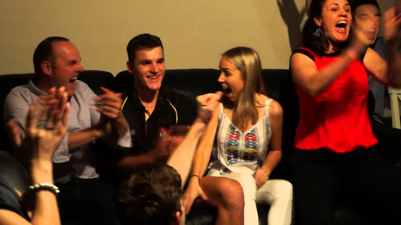 Brandon White celebrates the moment he was drafted - YouTube