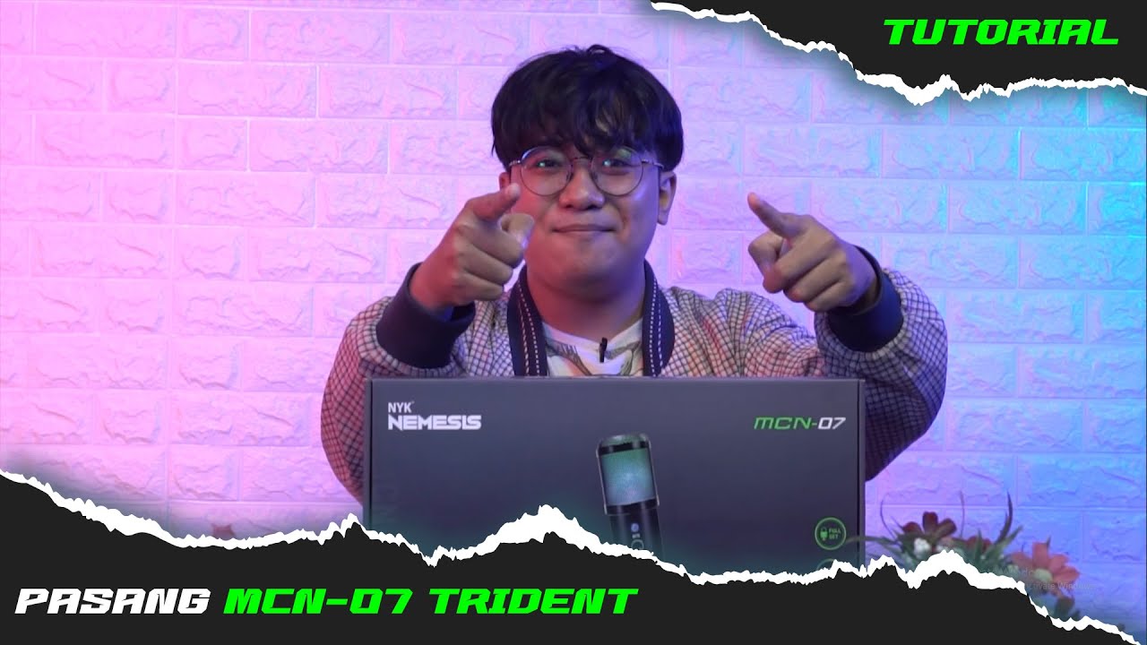 CARA PASANG MIC NYK MCN-07 TRIDENT (Tutorial NYK MCN-07 Trident) - YouTube