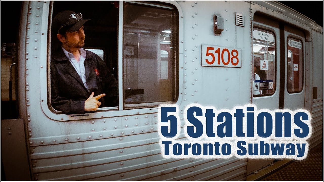 5 Toronto Subway Tour - TTC - YouTube